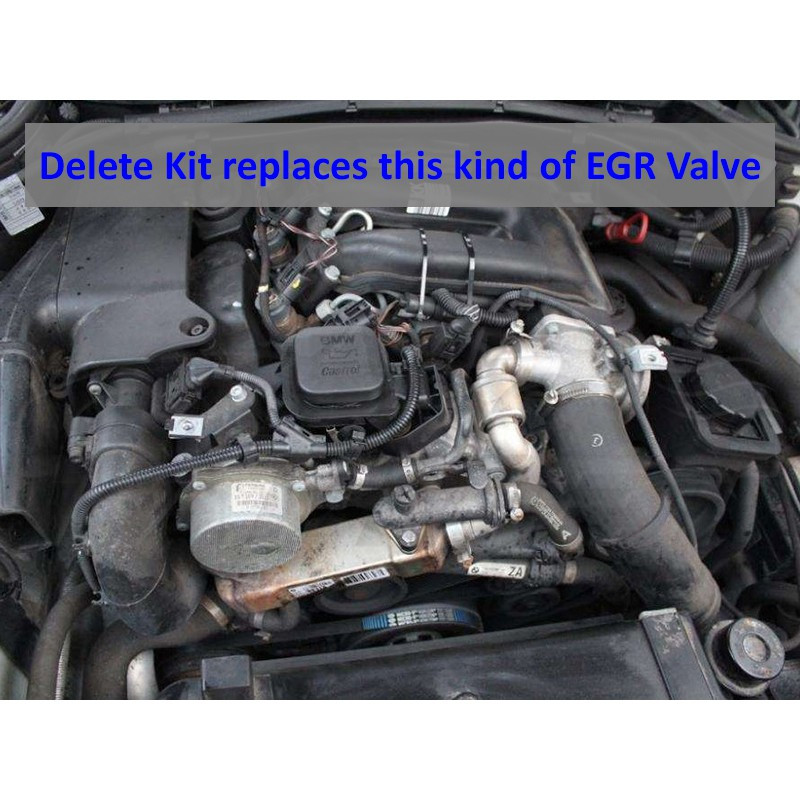 KIT SUPPRESSION VANNE EGR + REFROIDISSEUR BMW E46 X3 E39 E38 M47N M57N